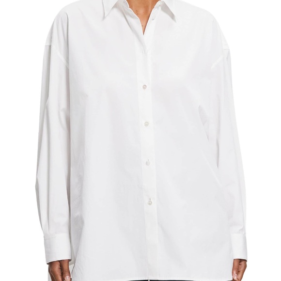 Theory | Tops | Nwt Theory Button Down White Shirt | Poshmark